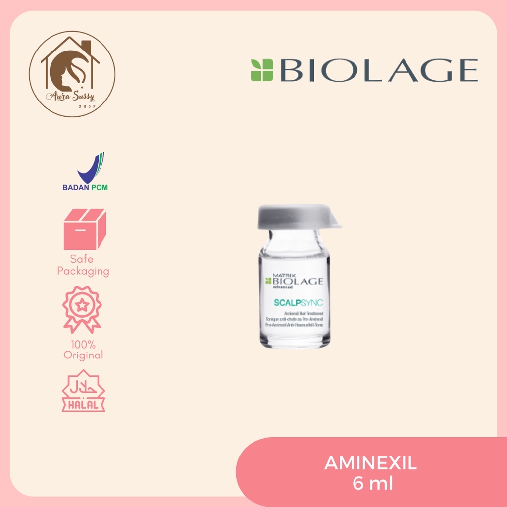 Jual Matrix Biolage Aminexil Scalp Therapie Anti hair loss II Mengatasi Rambut Rontok 1 Ampul ...