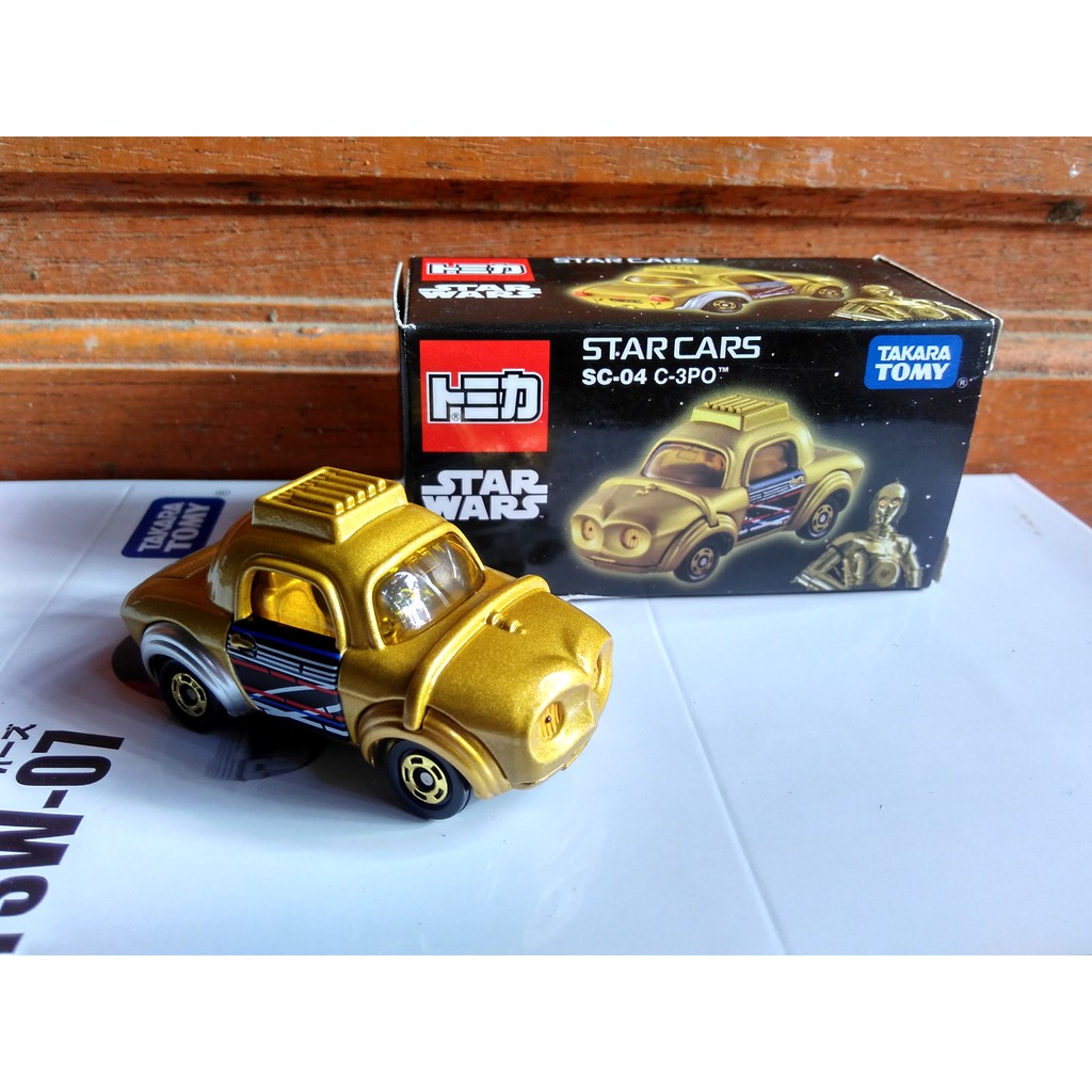 Jual Tomica Star Wars SC-04 C-3PO Star Cars Diecast Miniatur mobil ...
