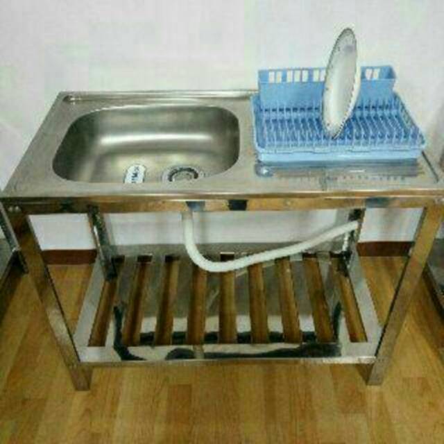 Jual Meja wastafel stainless stil | Shopee Indonesia