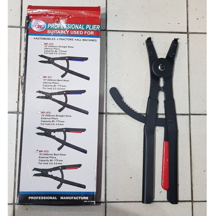 Jual Tang snap ring 16 inch tang snapring - bengkok tutup | Shopee ...