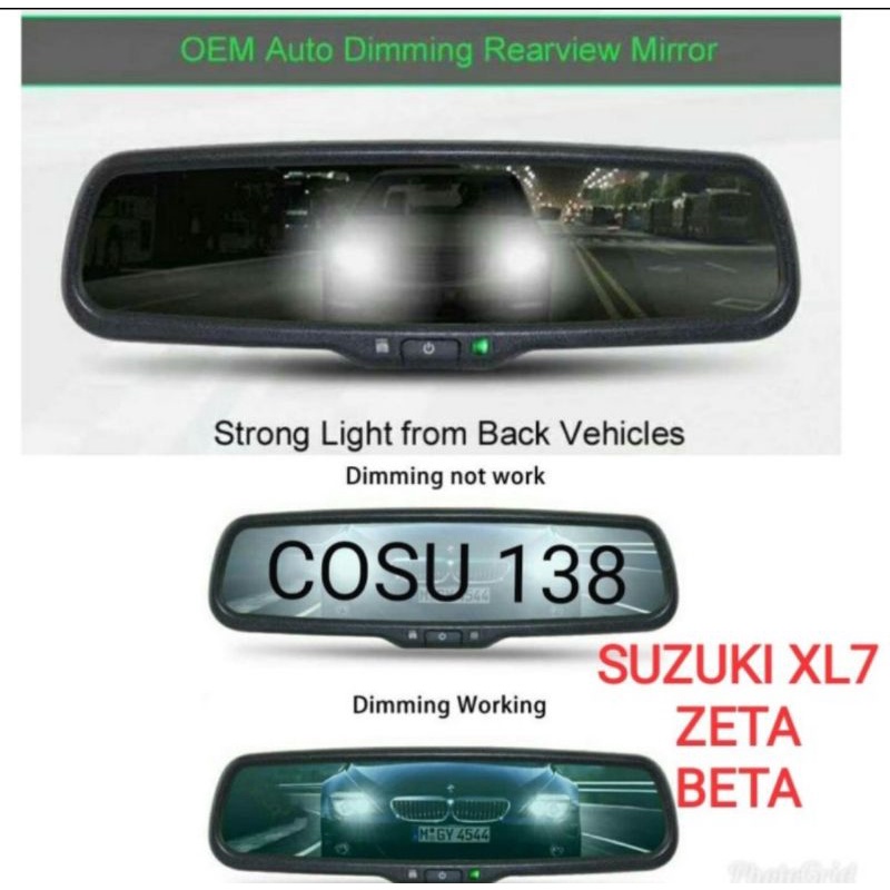 Jual OEM Auto Diming Dimming Miror Mirror Kaca Interior Tengah Dalam ...