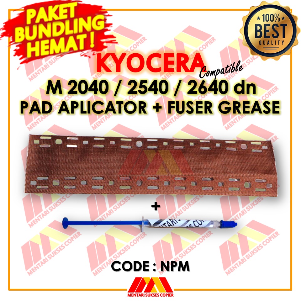 Jual PAKET KAIN PEMANAS FUSER FIXING GREASE KYOCERA M2040dn M2540 M2640 PAD APLICATOR MINYAK ...