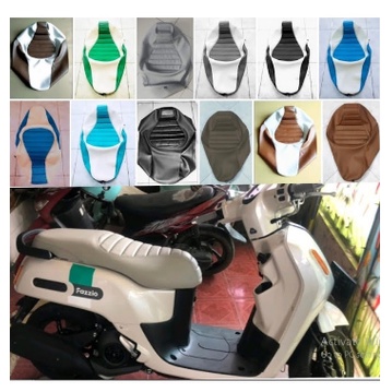 Jual Kulit jok fazzio custem JAPs bahan MBtech/Bungkus jok motor yamaha ...