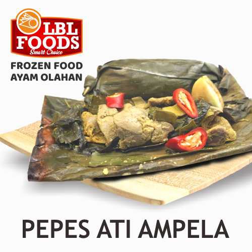 Jual LBL Foods Pepes Ati Ampela (FROZEN) | Shopee Indonesia