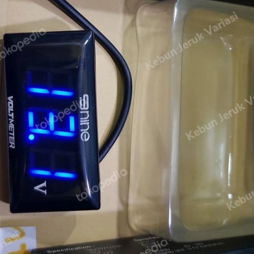 Jual Voltmeter digital rizoma blue nyala biru - Biru | Shopee Indonesia