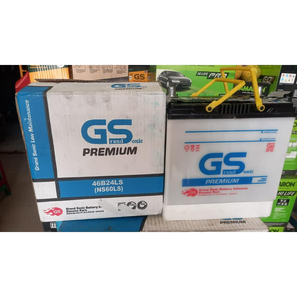 Jual Aki mobil toyota yaris GS ns60ls aki basah 12v45ah 46b24ls | Shopee Indonesia