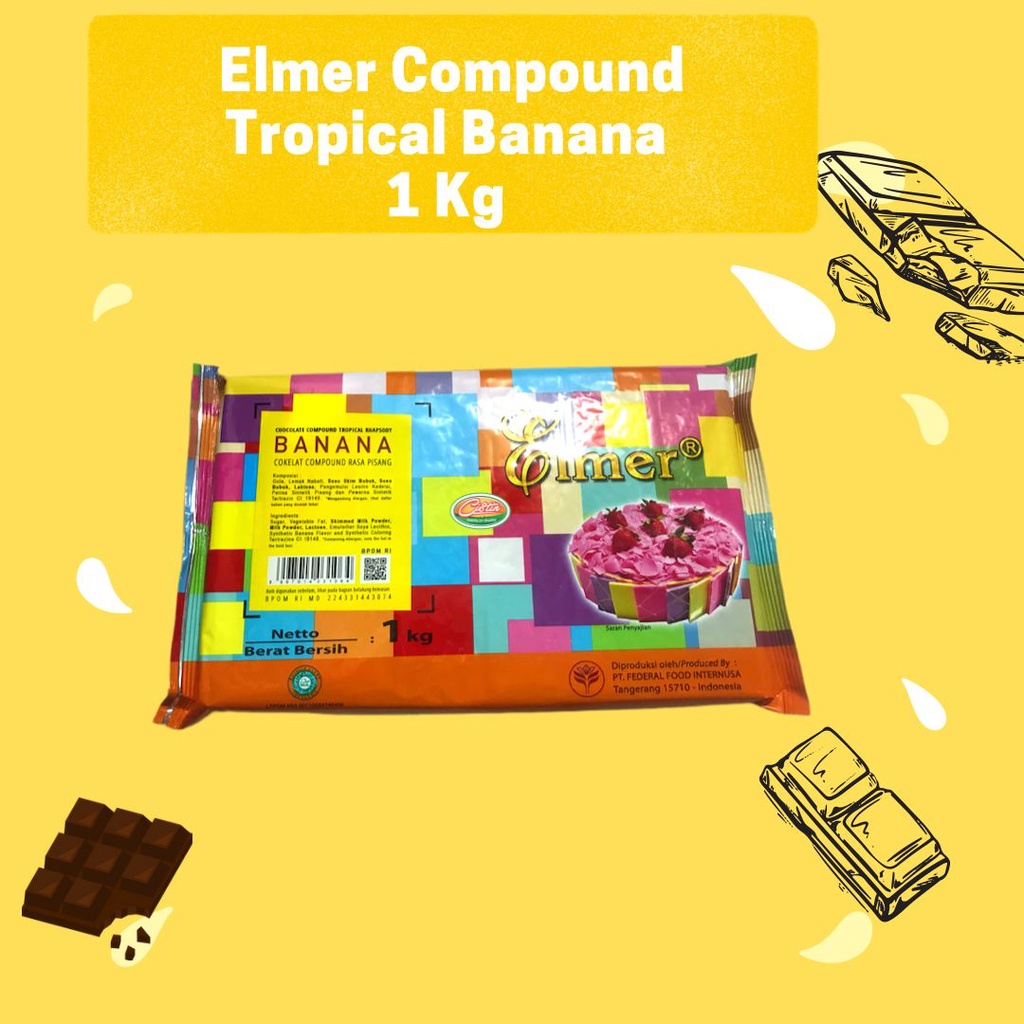 Jual ELMER COMPOUND TROPICAL BANANA 1KG | Shopee Indonesia
