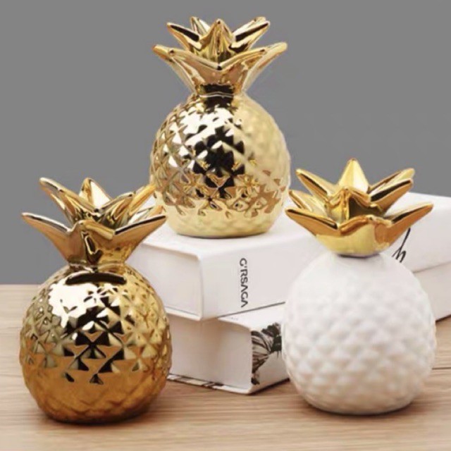 Jual Pineapple Coin Bank ( Pajangan Nanas ) | Shopee Indonesia