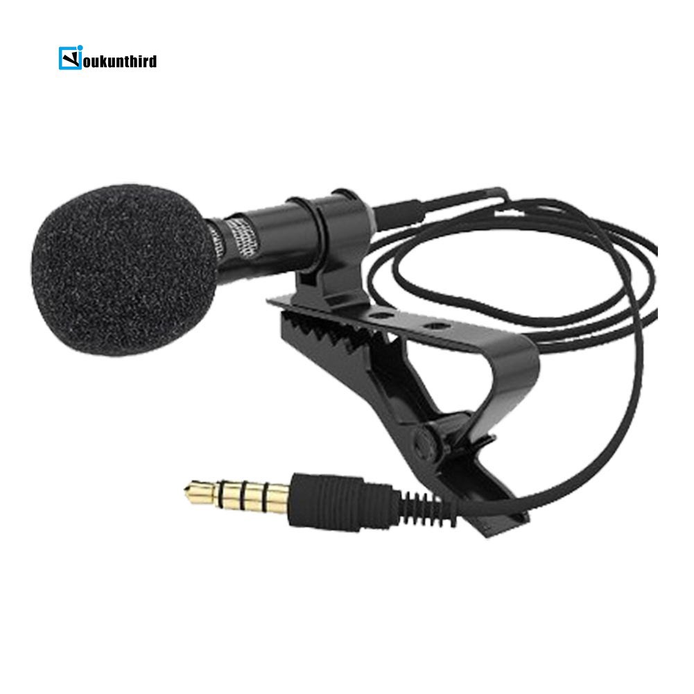 Jual Microphone Komputer Laptop Zoom Clip on Mic External iphone ...