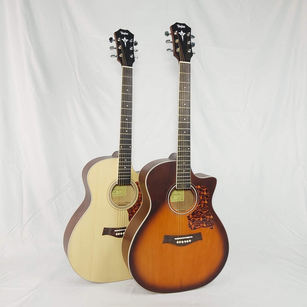 Jual GITAR AKUSTIK GUITAR ACOUSTIC TAYLOR TOP MERANTI CUSTOM + TRUSS ...