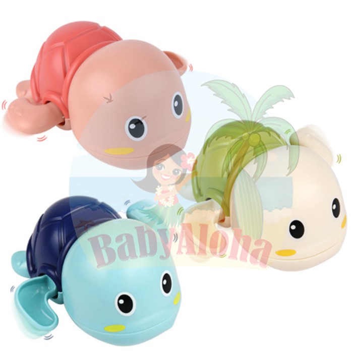 Jual [1KG 28PCS] Babyaloha Mainan Mandi Anak Bentuk Kura Kura Kelinci ...