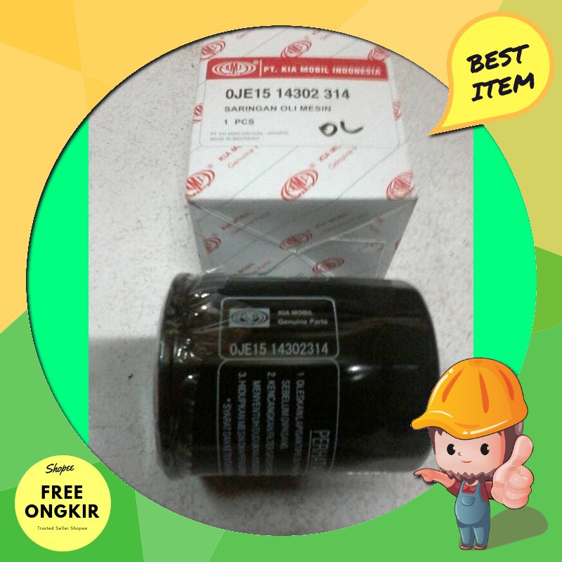 Jual Oil Filter Saringan Oli Mesin Mobil Kia Timor Kia Visto Kia Carens ...