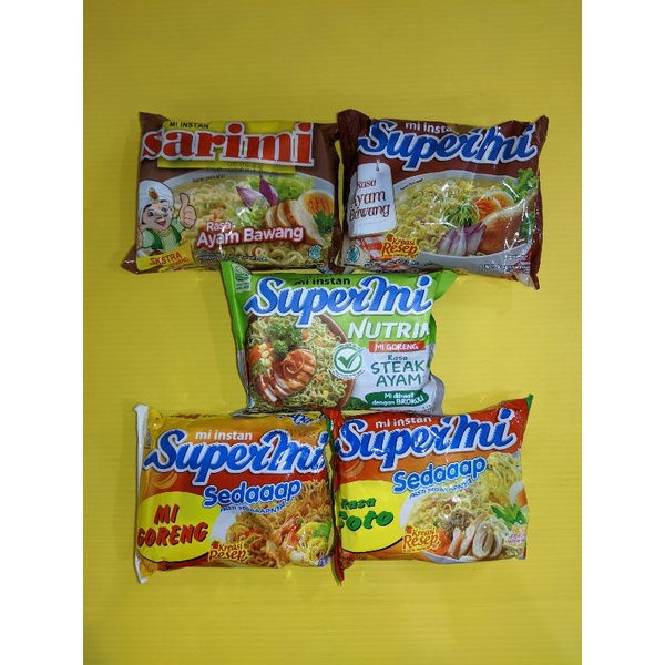 Jual Supermi semua rasa 75gr | Shopee Indonesia