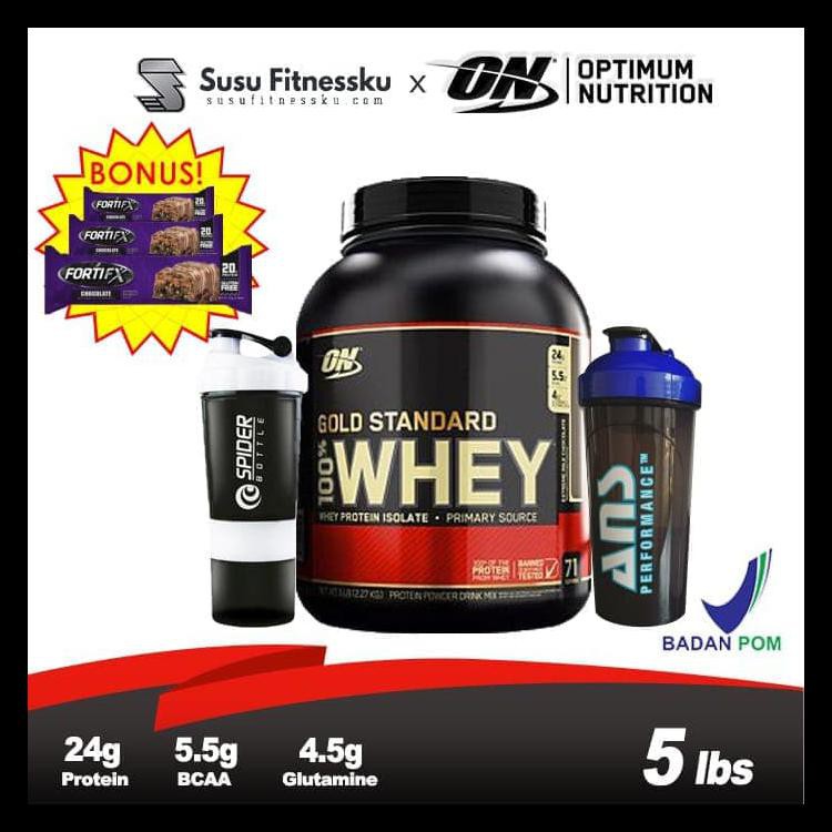 Jual On Whey Gold Standard 5 Lbs Optimum Nutrition Whey Gold On Wgs 5 Lbs | Shopee Indonesia