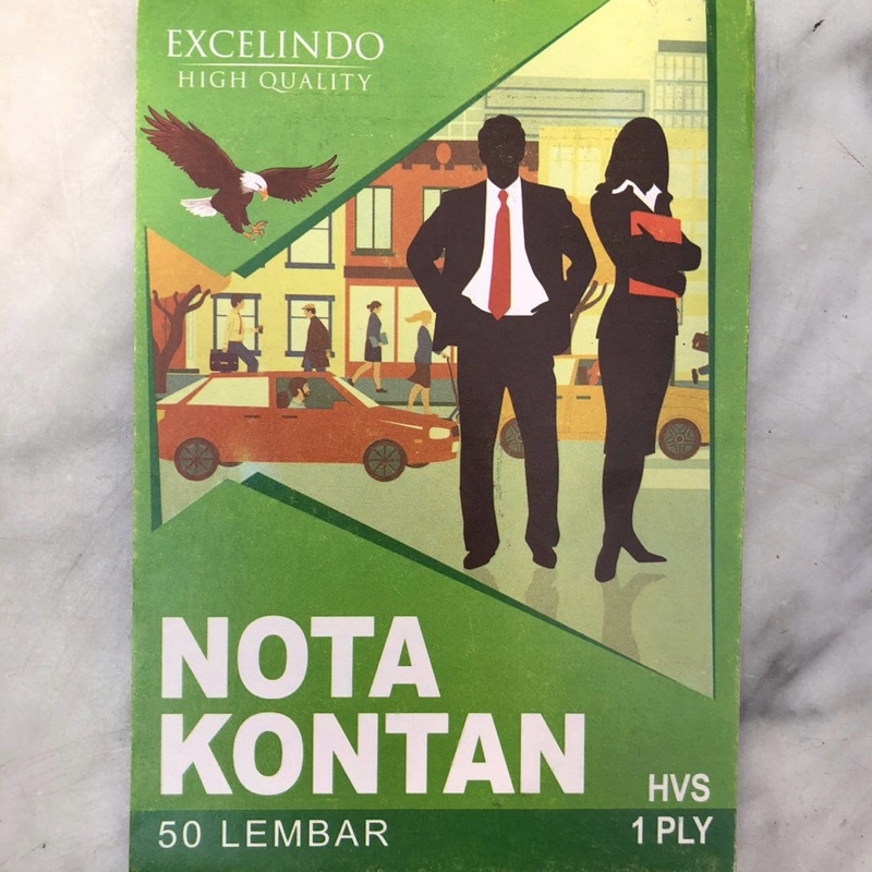 Jual NOTA KONTAN KECIL EXCELINDO 50 LEMBAR X 1 PLY NCR KERTAS NOTA ...