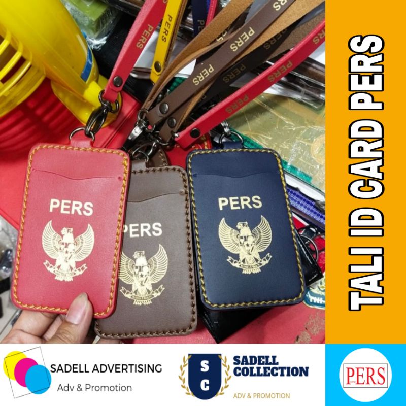 Jual Tali Id Card PERS Merah Tali Id Card PERS Navy Biru Dongker Id ...