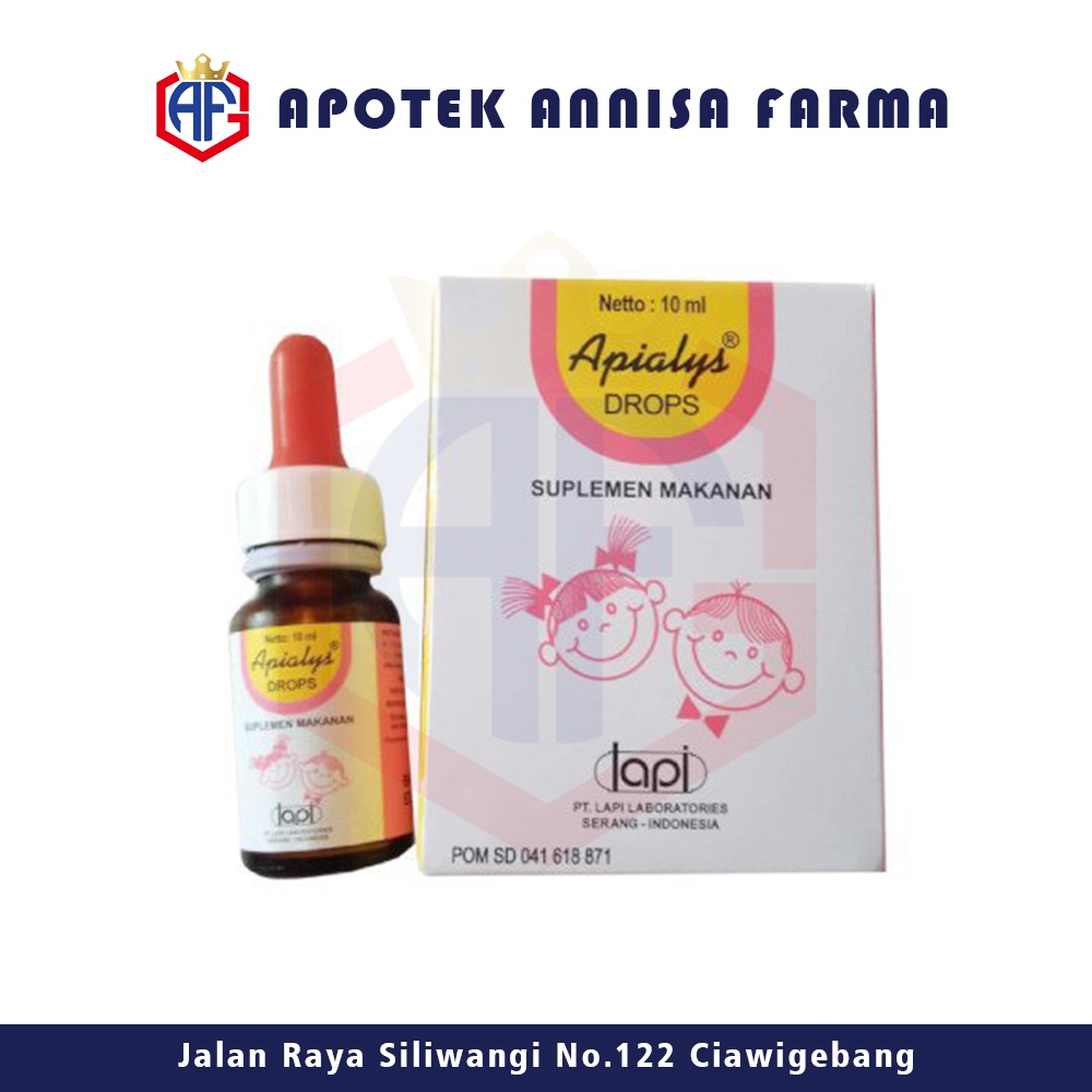 Jual Apialys Drop 10ml (per Botol) | Shopee Indonesia