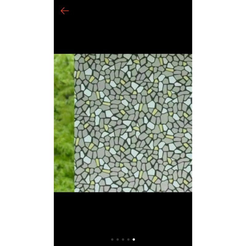 Jual STICKER KACA FILM MOTIF BATU ALAM | Shopee Indonesia