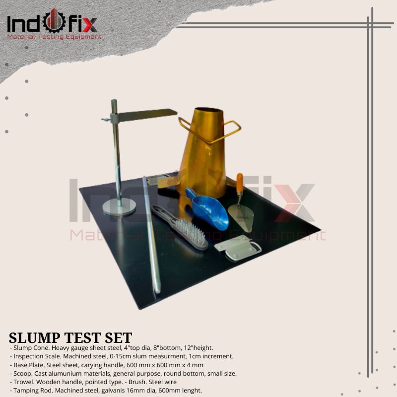 Jual SLUMP TEST SET STEEL | Shopee Indonesia