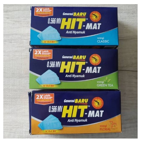 Jual Obat Nyamuk Hit Elektrik/ Hit Mat Refill 18+12 | Shopee Indonesia