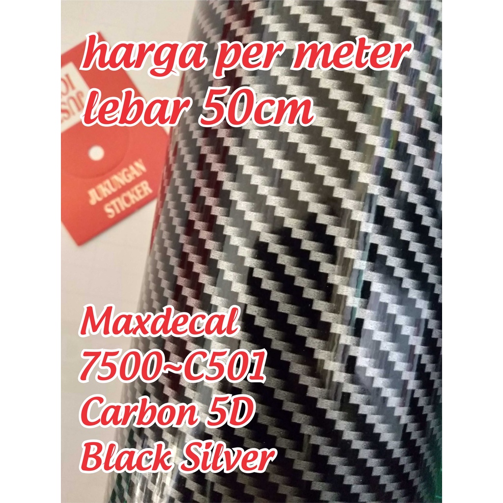 Jual Stiker - Sticker Maxdecal Carbon 5D - Skotlet Max decal Karbon 5D ...