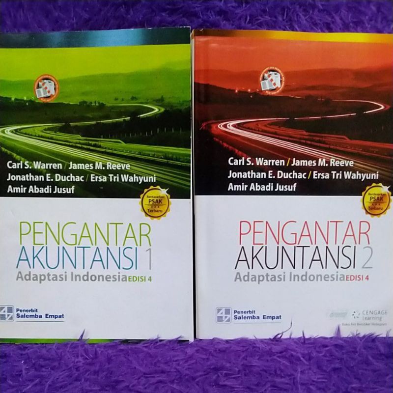 Jual pengantar akuntansi 1 dan 2 (adaptasi indonesia) edisi 4 carl s werren | Shopee Indonesia
