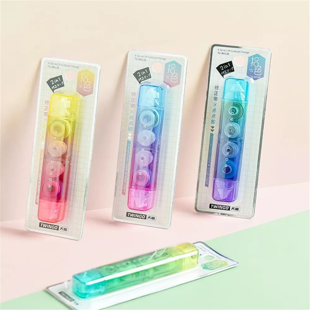 Jual CORRECTION TAPE GRADASI TWINGO 2 IN 1 TIP EX KERTAS DUA SISI TIP ...