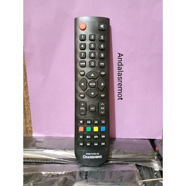 Jual REMOT REMOTE TV CHANGHONG LCD/LED ANDROID SMART TV GCBLTV70A ...