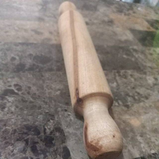 Jual Rolling Pin / Roller Kayu untuk adonan Hakau Kue Roti Donat Bakpao ...