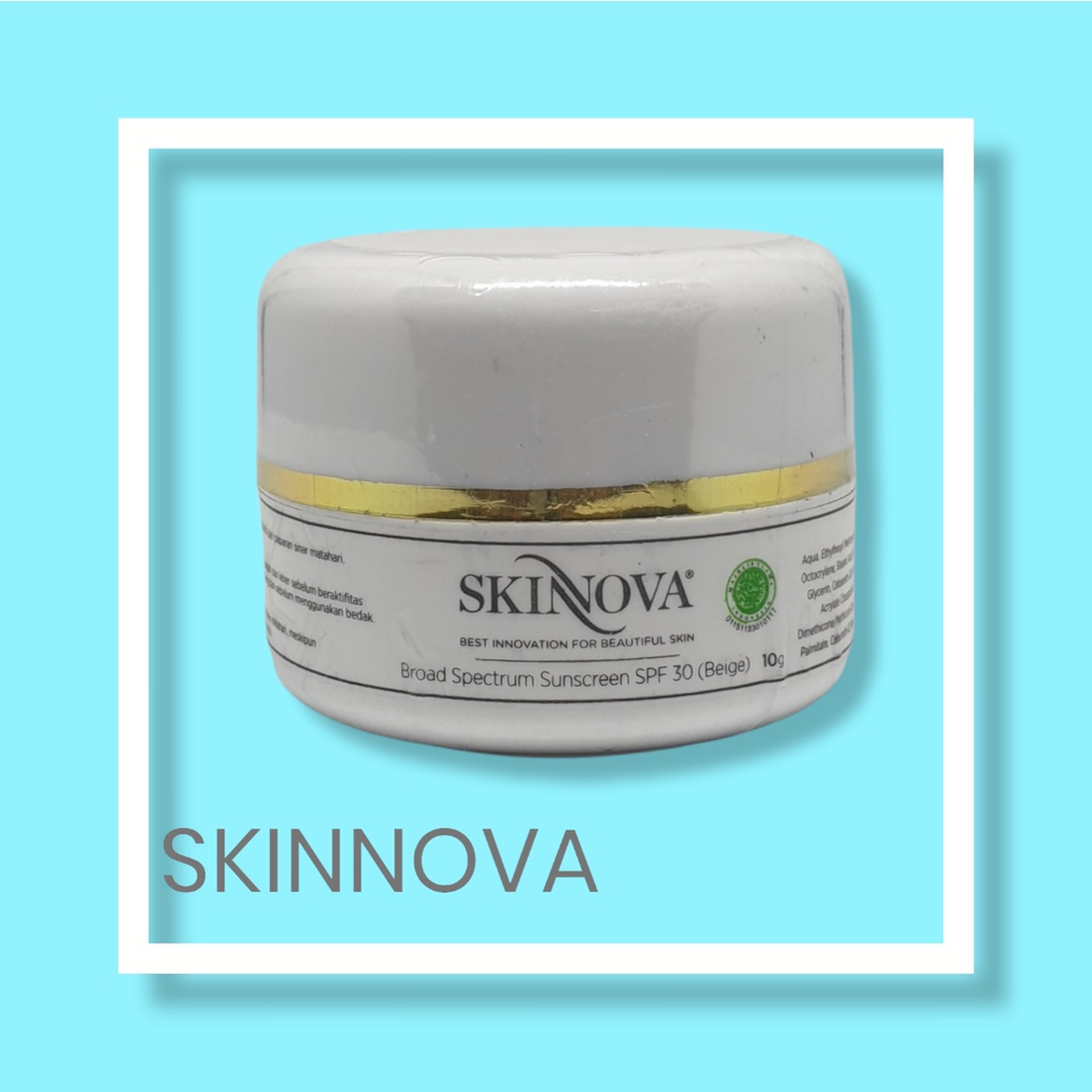 Jual SKINNOVA BROAD SPECTRUM SUNSCREEN BEIGE | Shopee Indonesia