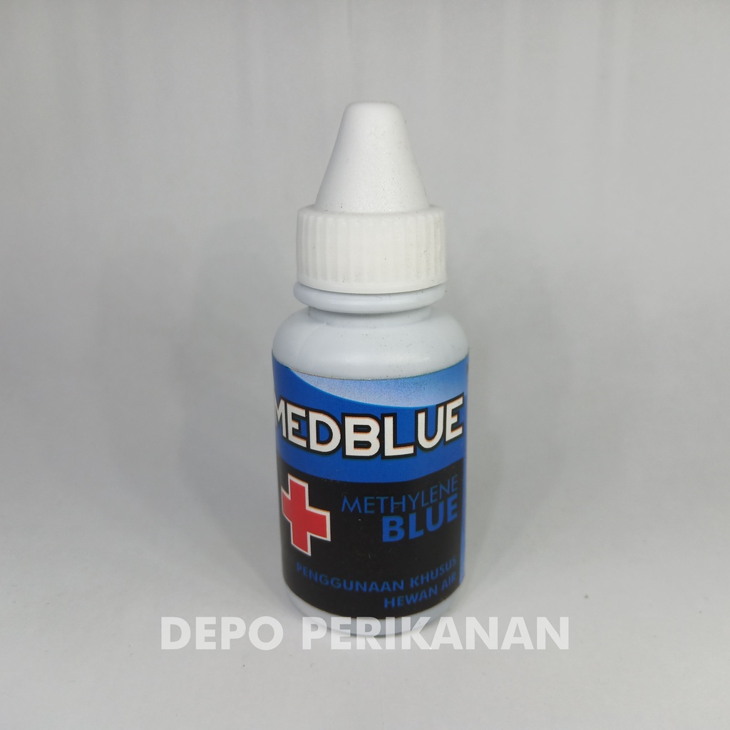 Jual Methylene Blue Obat Biru Merk MEDBLUE 30 ml | Shopee Indonesia