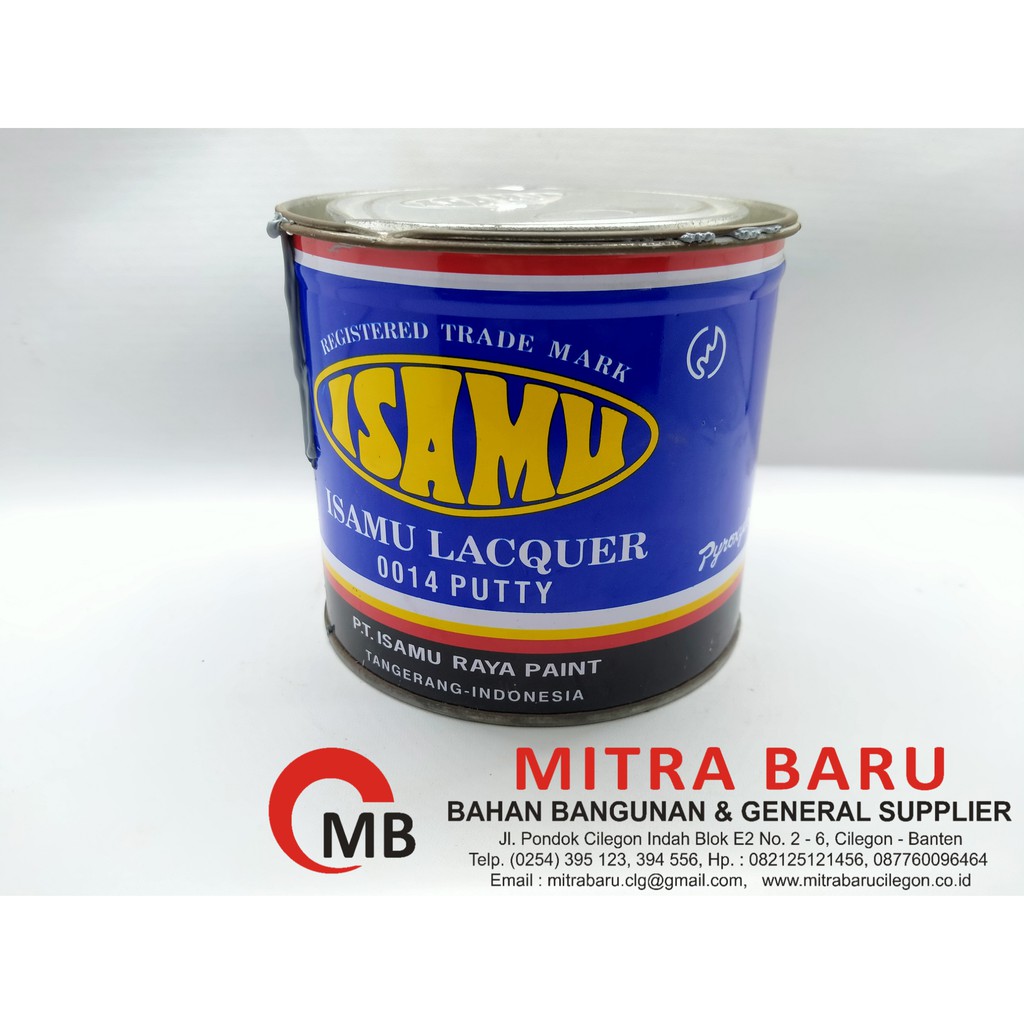 Jual DEMPUL ISAMU 1 KG / DEMPUL BESI CAT MOBIL DLL KOMPON / COMPOUND ...