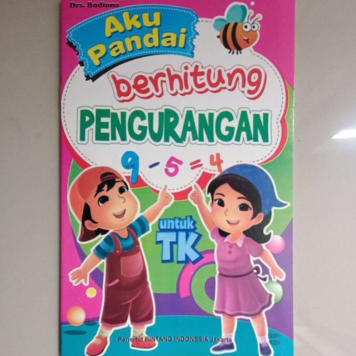 Jual Buku Aku Pandai Berhitung PENGURANGAN Untuk TK/PAUD | Shopee Indonesia
