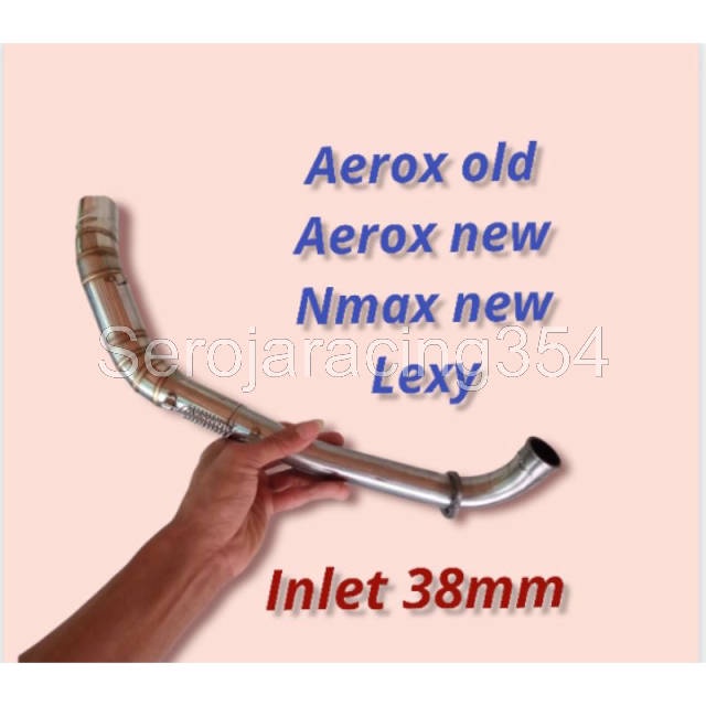 Jual Leher pipa header knalpot Aerox old new connected nmax 2020 lexi ...