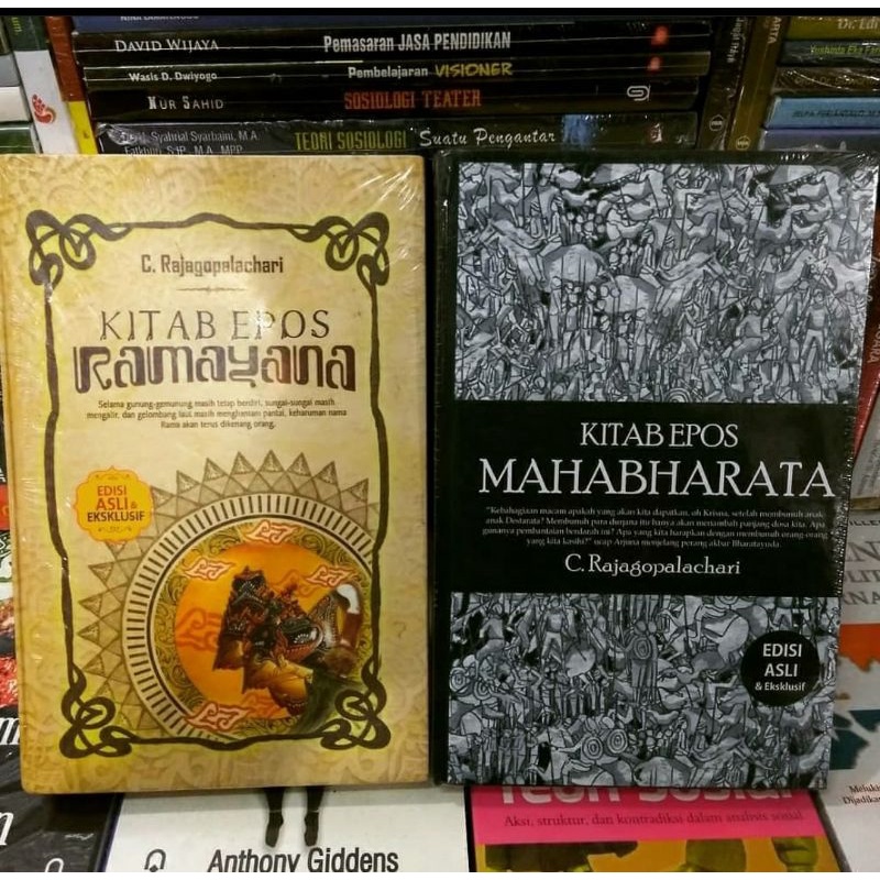 Jual Buku Kitab Epos Mahabharata dan Ramayana | Shopee Indonesia