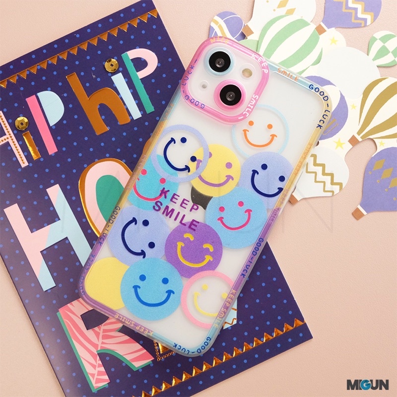 Jual New! SMILE CASE - Softcase Fullcover for iPhone 7 8 SE2020 7+ 8+ X ...