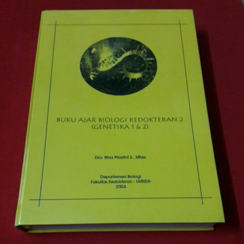 Jual BUKU AJAR BIOLOGI KEDOKTERAN 2 (GENETIKA 1 & 2) | Shopee Indonesia