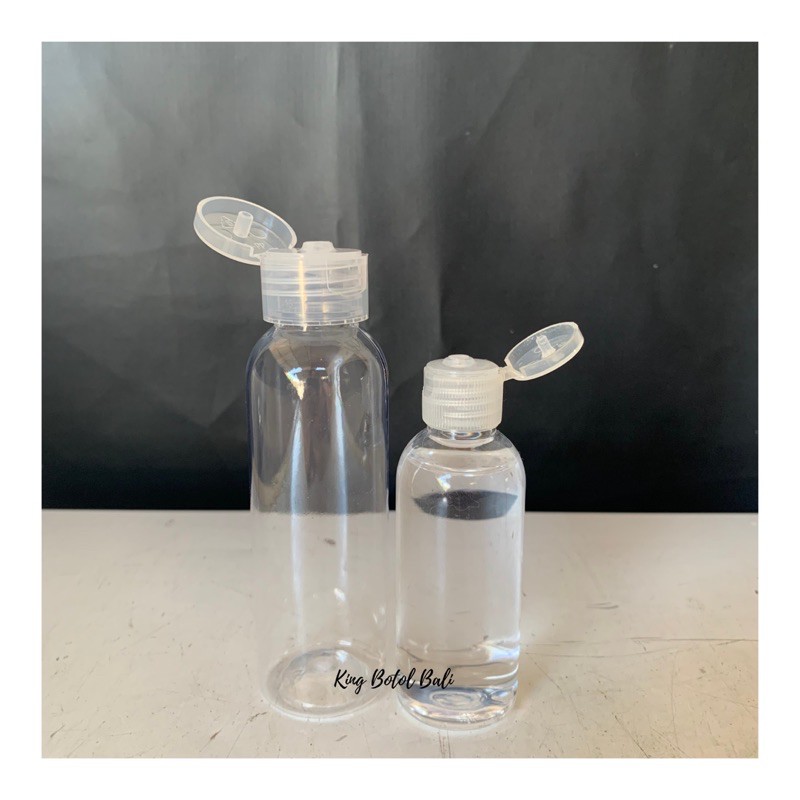 Jual Botol Fliptop 60mL dan 100mL (minimal ambil 10pcs) | Shopee Indonesia