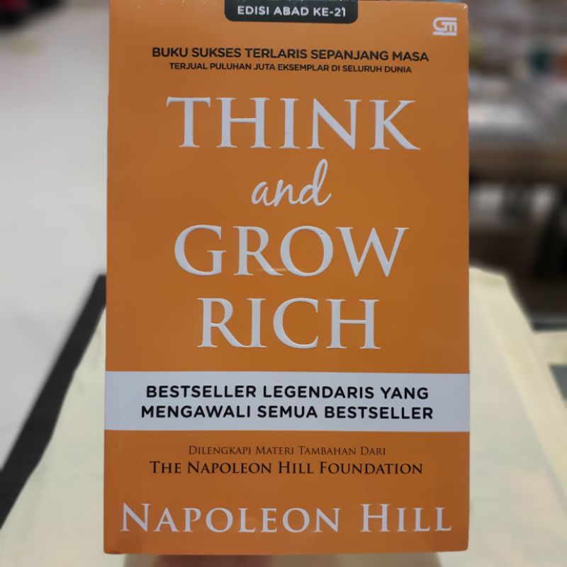 Jual THINK AND GROW RICH | NAPOLEON HILL | Shopee Indonesia