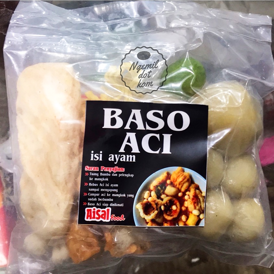 Jual BAKSO ACI / BASO ACI INSTANT / BASO ACI FROZEN / BASO ACI HOMEMADE ...
