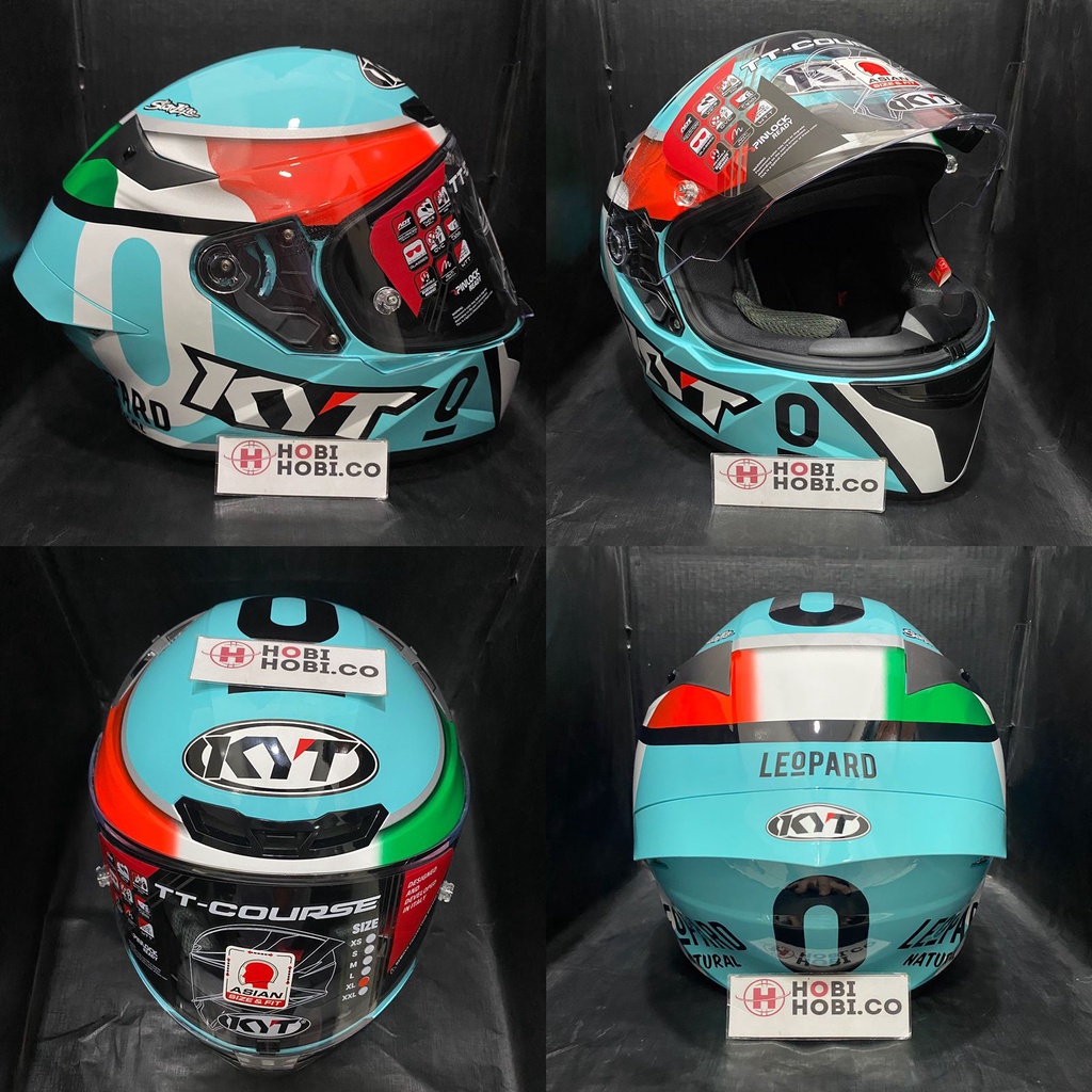 Jual HELM KYT TT COURSE DALLA PORTA LEOPARD LIMITED EDITION FULLFACE ...
