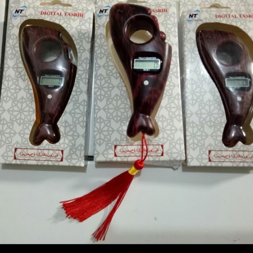 Jual VIRAL!!! Wooden Digital Tally / Tasbih Digital Kayu Counter Alat ...