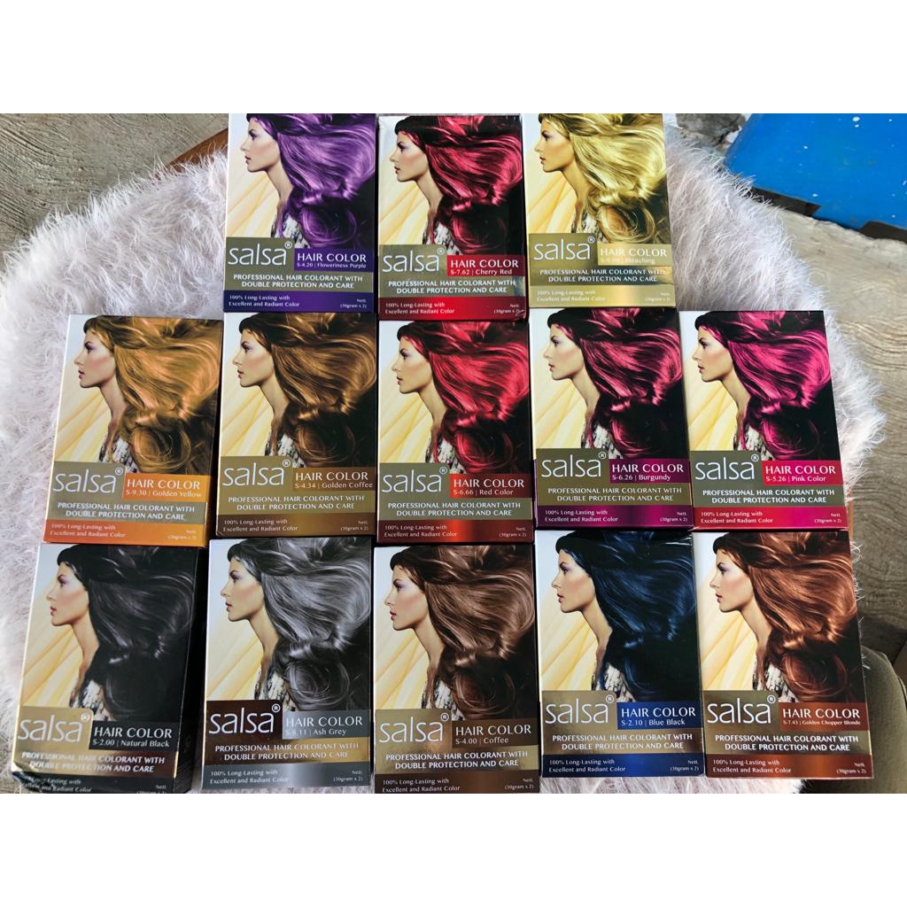Jual SALSA HAIR COLOR 13 WARNA CANTIK | Shopee Indonesia