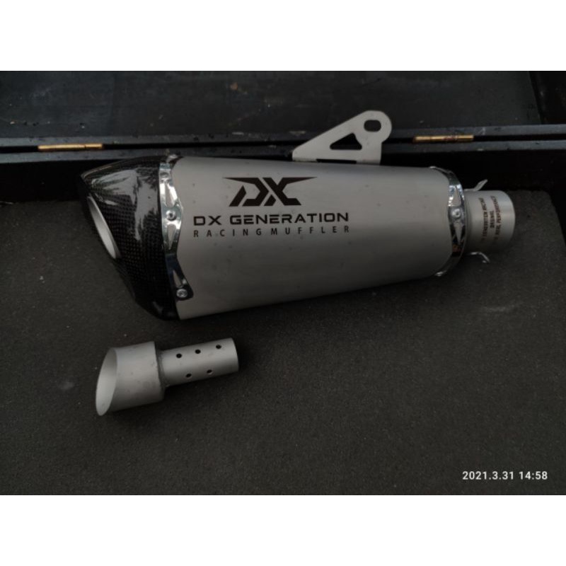 Jual Knalpot ORIGINAL DX Generation - DX RvR Short (silincer only/slip ...