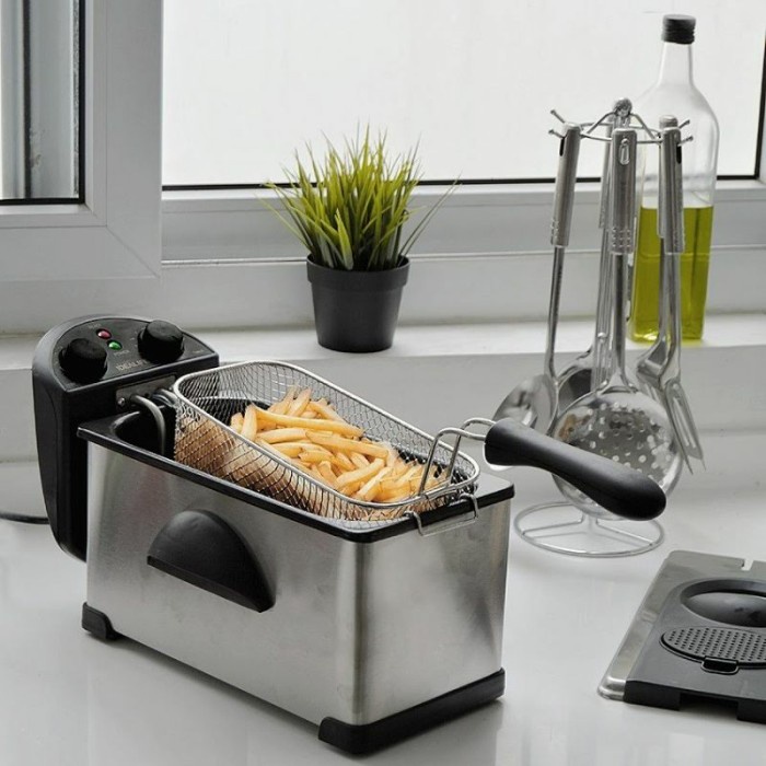 Jual deep fryer listrik elektrik idealife il 200df penggorengan ...