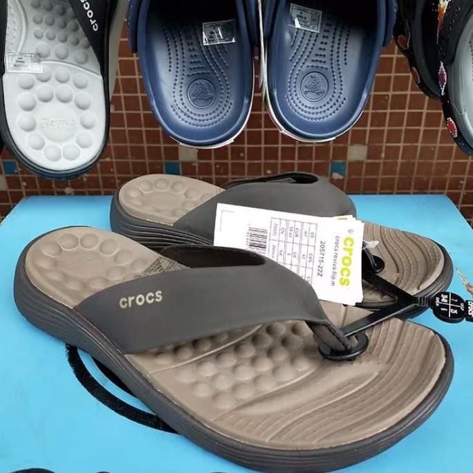 Jual Crocs / Sendal Jepit / Crocs Jepit / Crocs Reviva Flip / Sandal ...