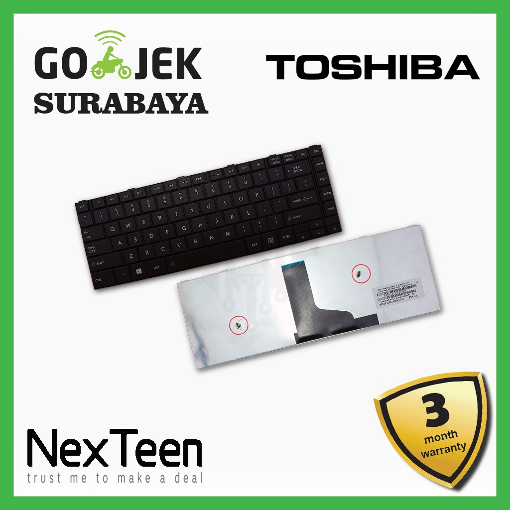 Jual Keyboard ORIGINAL Toshiba Satellite C40-A C45-A L40-A L45-A S40-A ...