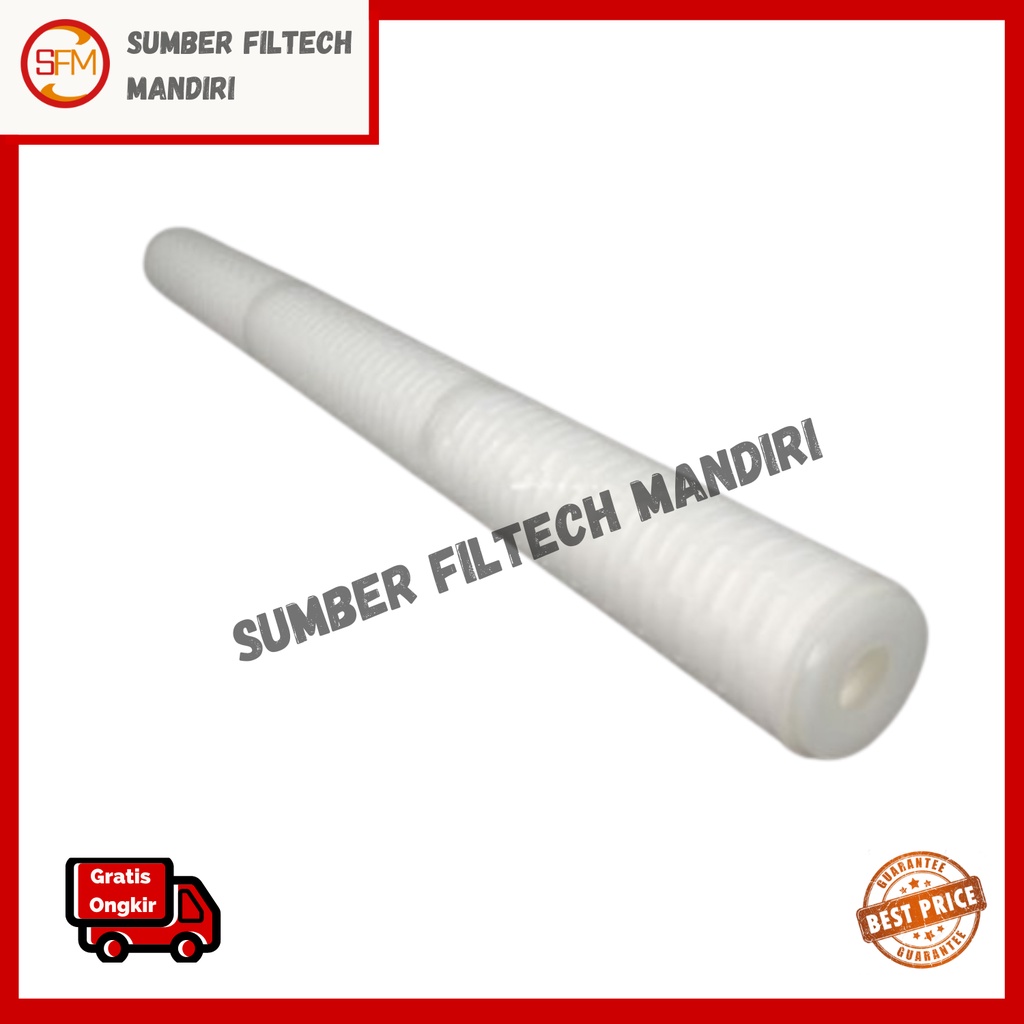 Jual Cartridge Filter Pleated Absolute 30" Inch (0.22, 0.45, 5 Micron ...