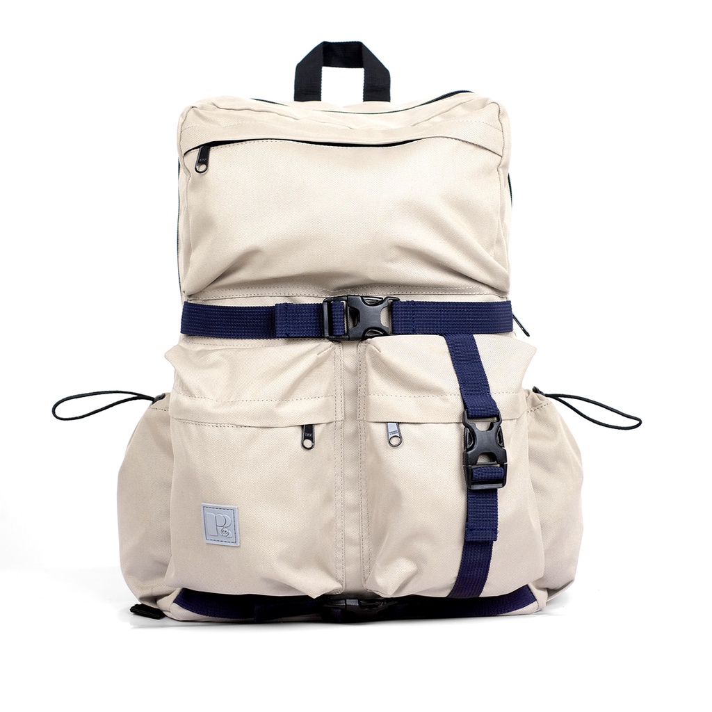 Jual Russ Bag Tas Backpack Ransel Maltis Cream | Shopee Indonesia