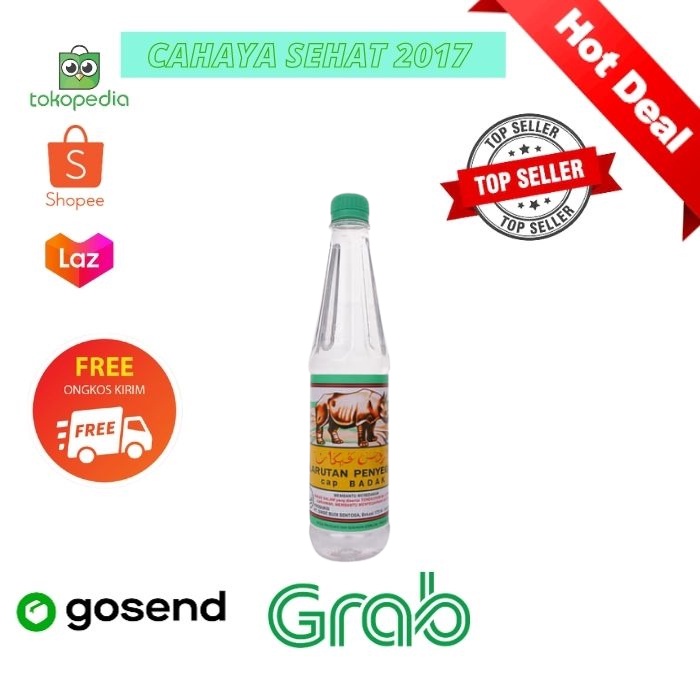 Jual larutan penyegar cap badak 500ml | Shopee Indonesia